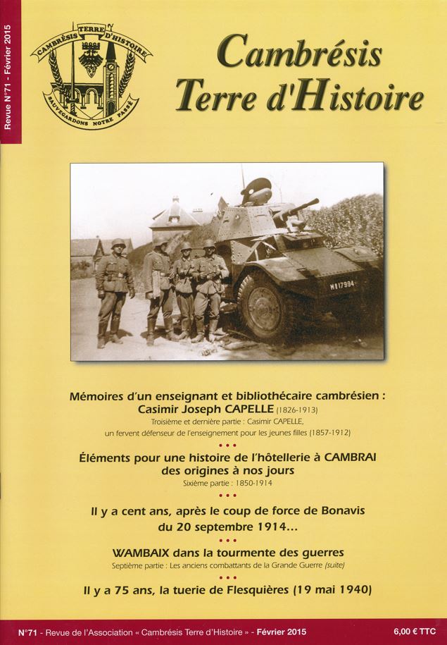 Revues 71 à 80 – Cambrésis Terre d'Histoire
